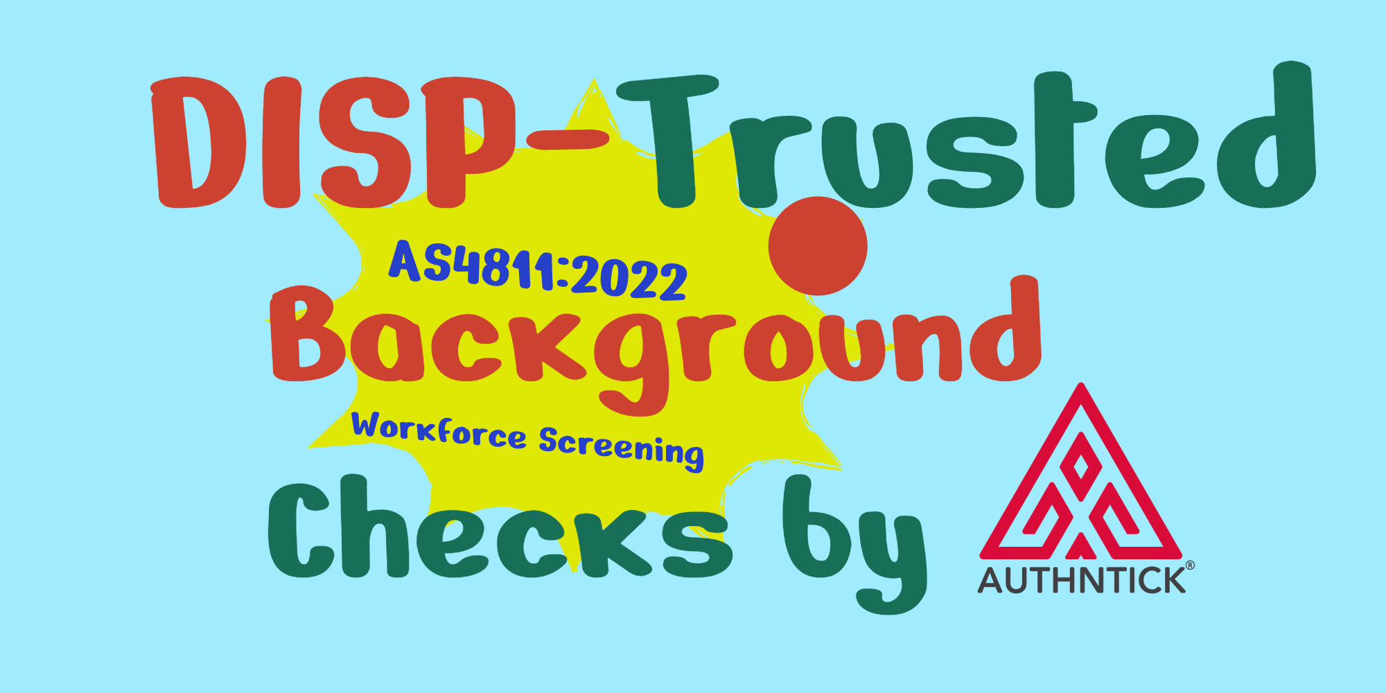 DISP Trusted Background Checks