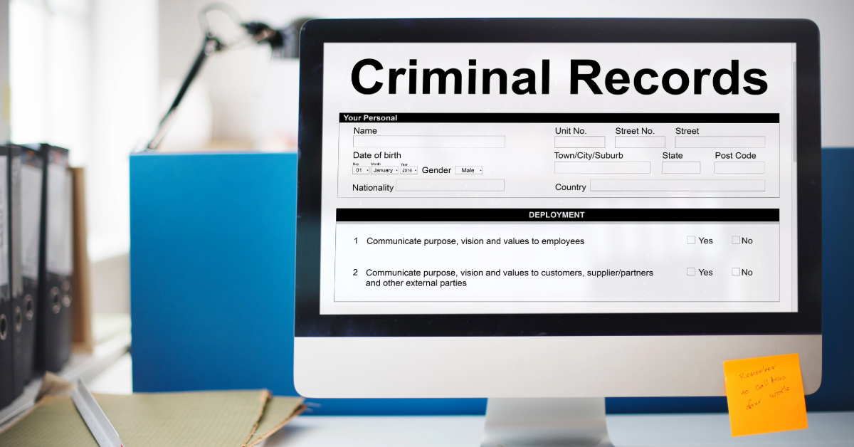 Identity Document for Criminal History Checks